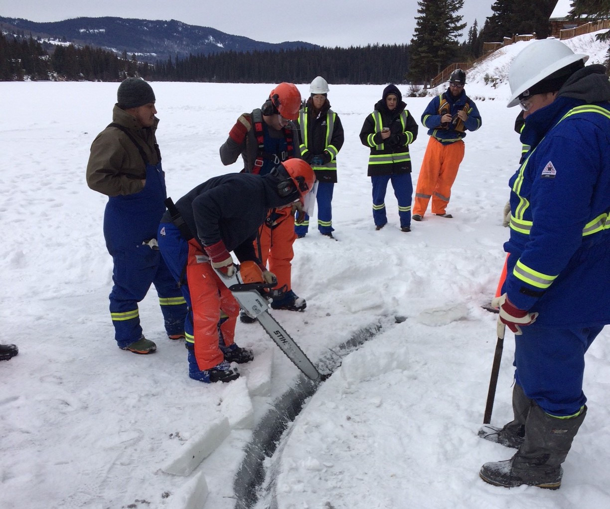Trans Mountain - Ice Practice: Emergency Response in Winter Conditions