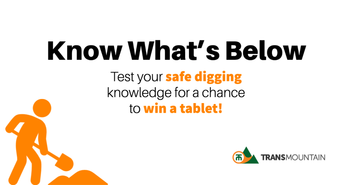 Trans Mountain - Digging Deep into Safe Digging Month